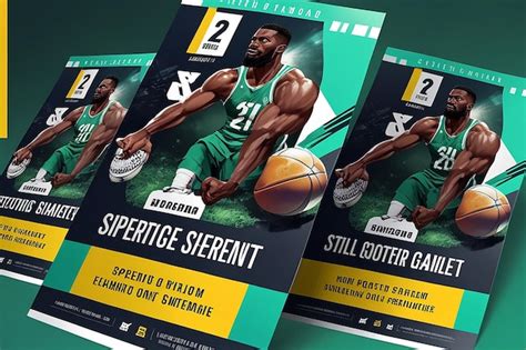 Sporting Event Poster Template Premium Ai Generated Image