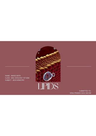 Lipids Pdf