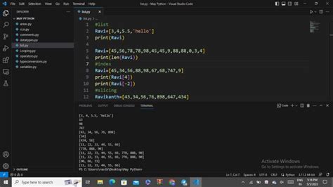 Task 10 Practice List And List Methods And List Compherension