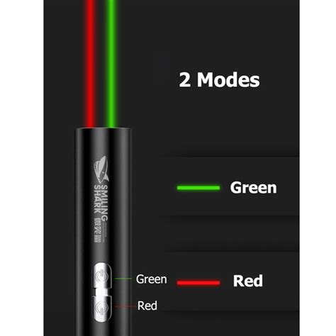 Mua Smilingshark Ls313 Đèn Pin Laser Con Trỏ Laser Xanh đỏ Type C Có Thể Sạc Lại Cho Con Trỏ