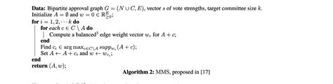Implement MMS Algorithm For Npos Election Issue Paritytech Polkadot Sdk GitHub