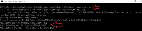 Kestrel Web Server For ASP NET Core Tektutorialshub