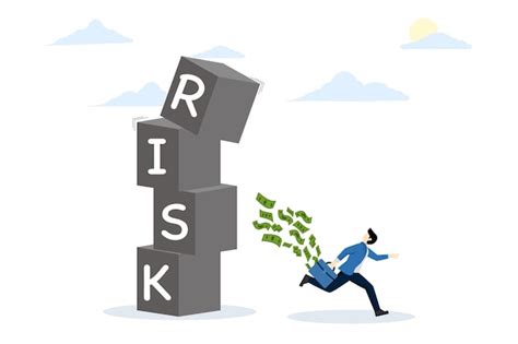 Premium Vector Vector Illustration Of Risk Aversion Concept With