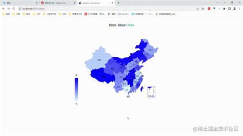 vue echarts实现中国地图省份下钻联动 知乎