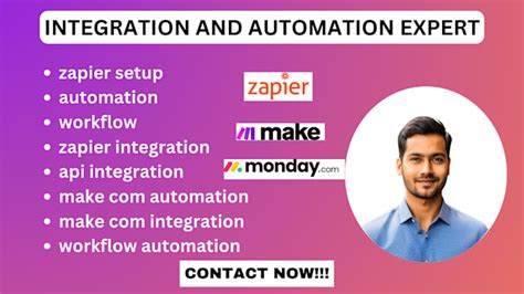 create configure or fix zaps on zapier make com and setup workflows