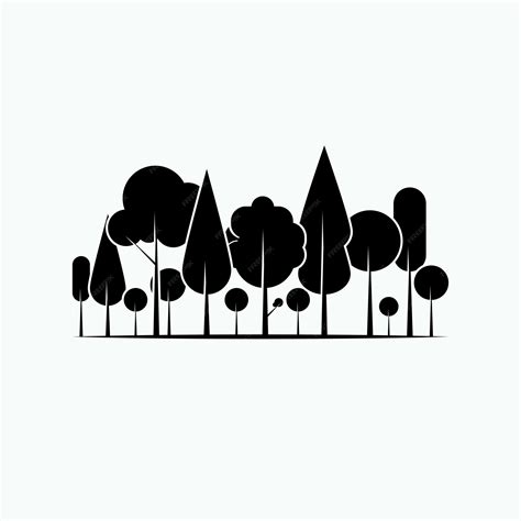 Premium Vector Forest Icon Jungle Symbol Vector