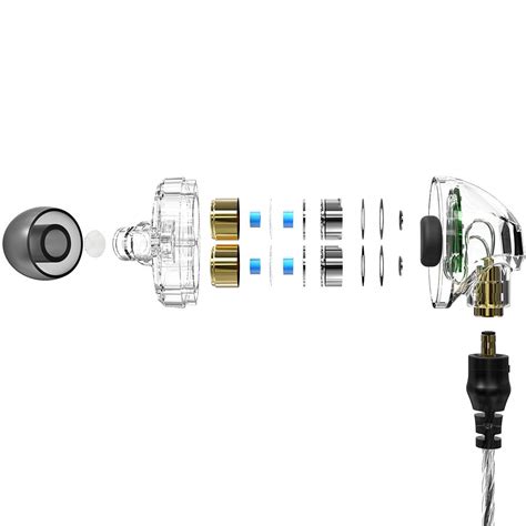 Apie Corded In Ear Headphones Earbuds Heavy Bass Noise Cancelling Earphones With Microphone