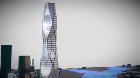 Low Poly Som Tower In Hangzhou China 3d Model By Metaversalys