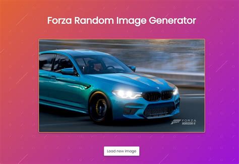 Forza Horizon Image Generator Code Feedback The FreeCodeCamp Forum