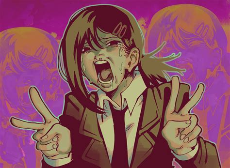 Higashiyama Kobeni Chainsaw Man Drawn By Haidenisa Danbooru