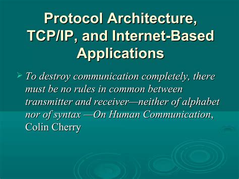 02 protocol architecture ppt computer networking computing