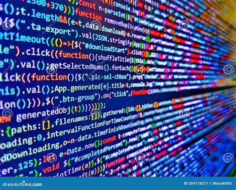 Key Password Theft Hacking Firewall Concept Blurred Screen With
