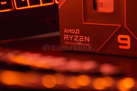 A Close Up Of An Amd Ryzen 9 3900x Processor In A Packaging Box With