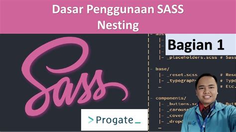 1 Dasar Penggunaan Sass Nesting Youtube