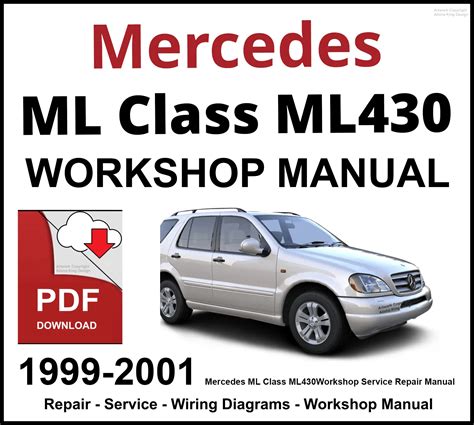Mercedes Ml430 Workshop Service Repair Manual 1999 2001 Download