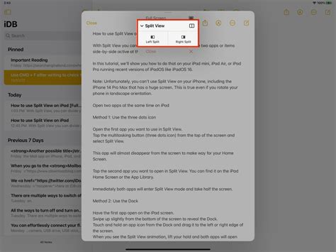 How To Use Split View On Ipad Detailed Guide