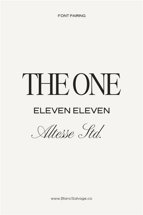 Font Pairing Ideas For Modern Luxury Brands Typography Combinations