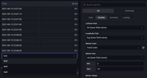 Geomap With Influxdb 2 0 7 · Issue 37861 · Grafana Grafana · Github