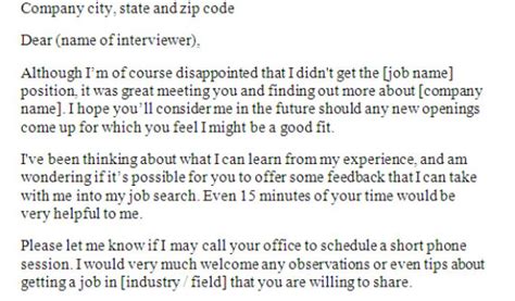 Interview Request Email Template Sample Feedback Letters Sample Letters Word Williamson Ga Us