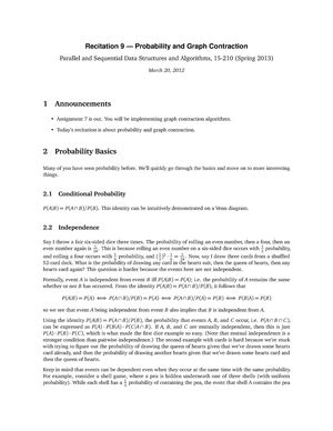 Lecture 1 5 Parallel And Sequential Data Structures And Algorithms