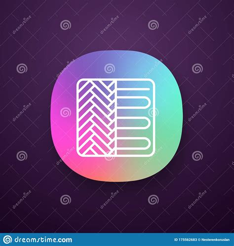 Floor Heating System App Icon Stock Vector Illustration Of Element