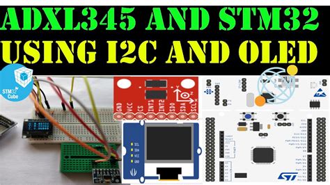 adxl345 with stm32 i2c oled cubemx keil hal library