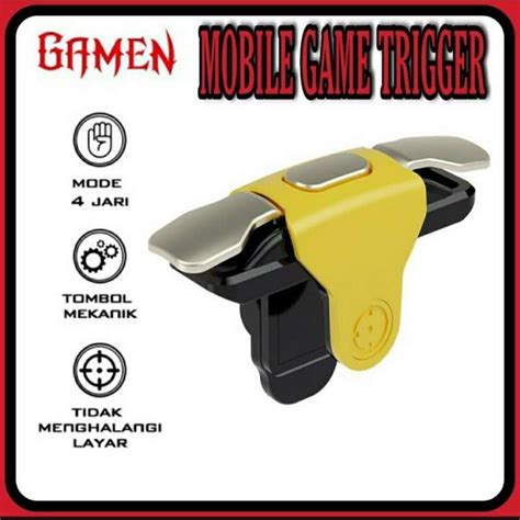 Jual Trigger Gaming GAMEN Mobile Button Trigger Shotting Gaming Di Seller InCop IT Sunggal
