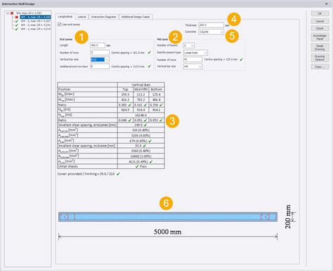 Interactive Wall Design Dialog Box Tekla User Assistance