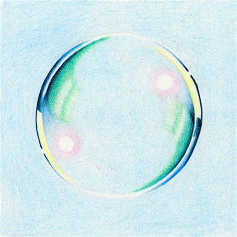 How To Draw Bubbles With Colored Pencils On White Paper Artofit