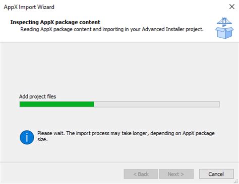importing a desktop bridge appx package