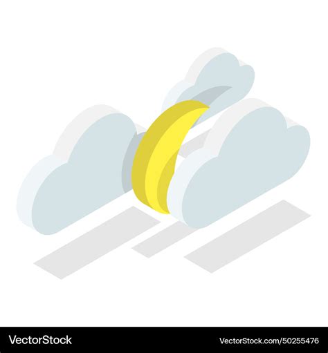 3d Isometric Flat Set Of Weather Forecast Vector Image