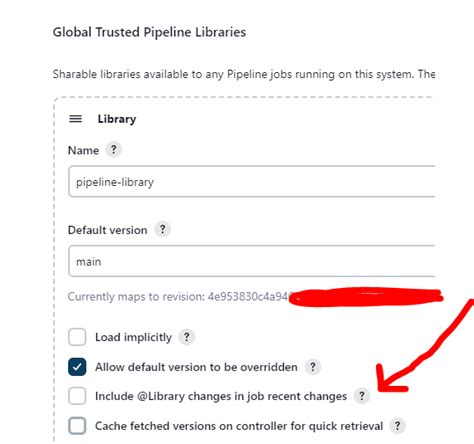 How To Hide Git Changelog About Shared Library In Jenkins Multibranch Pipeline Using Jenkins