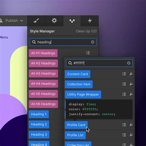 Custom Css Properties And Values Webflow Updates