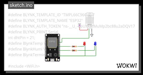Project Temphumi Wokwi Esp32 Stm32 Arduino Simulator