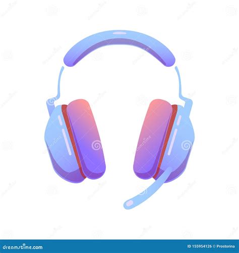Vr Gaming Headset Cartoon Vector 75049177