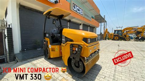 New Jcb Mini Compactor Vmt 330 🤩 22 Lakhs अब और तेज बनेगी Road 😂
