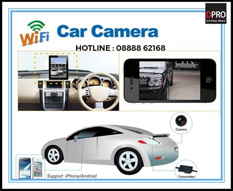 Camera lùi không dây hiển thị lên điện thoại Bảo hành năm