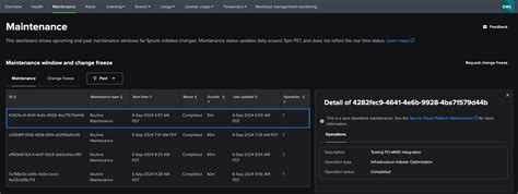Enhanced Maintenance Experience In Splunk Cloud Platform Splunk