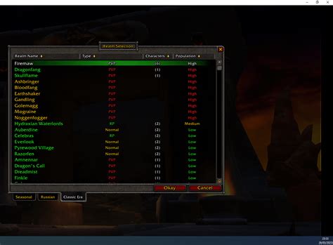Firemaw Classic Era Cluster Hit High Population Tonight Rclassicwow