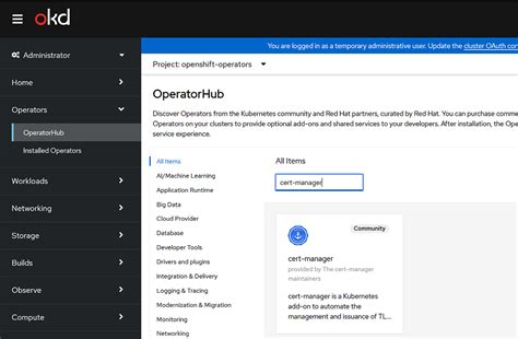 using cert manager in openshift okd part 1 — installation and