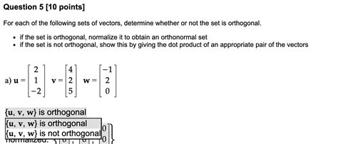 Solved Question 5 [10 Points] For Each Of The Following Sets