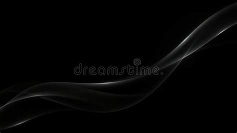 Elegant Flowing Lines Create Dynamic Shapes Against A Dark Backdrop Stock Illustration
