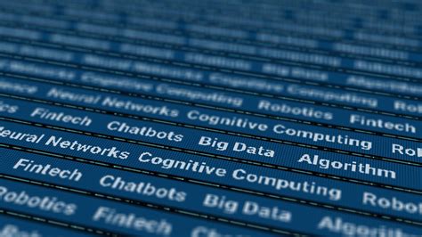 artificial intelligence and machine learning concepts abstract