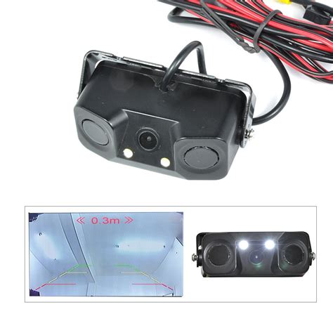 3 In 1 Ccd Car Rear View Camera Reverse Backup Rev Grandado