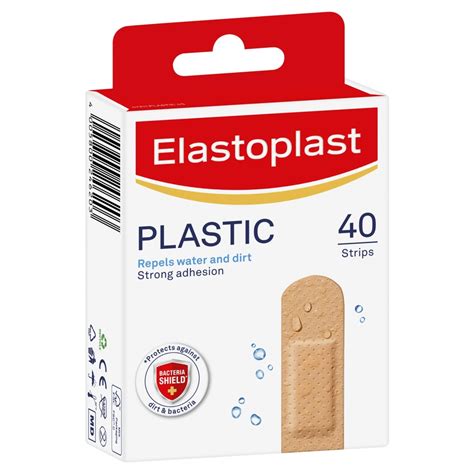 Elastoplast 40 Pack Plastic Water Resistant Plasters Kmart Nz