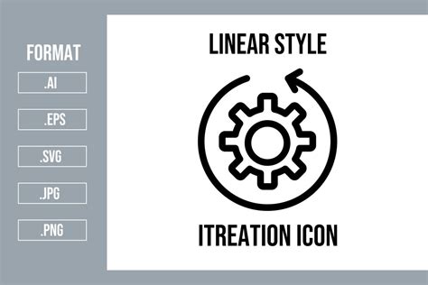 Iteration Icon Graphic By Man00 · Creative Fabrica