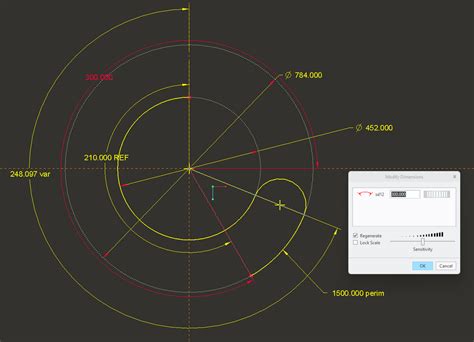 Solved Sketch Dimension Not Updating With References Ptc Community