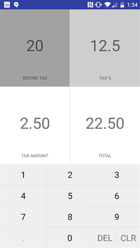 Easytax Sales Tax Calculator Apk For Android Download