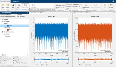 Analyze And Select Features For Pump Diagnostics Matlab And Simulink