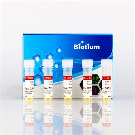 Evagreen® Plus Dye 20x In Water Biotium Tecnigenltda